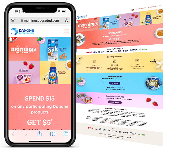 GWP Cash-Back Program to Drive Sales for Danone Breakfast Products